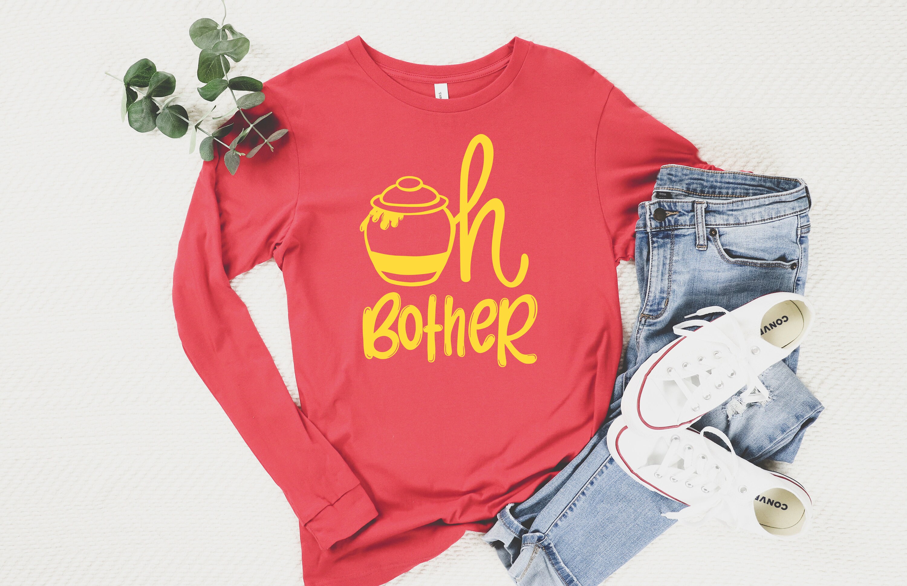 Oh Bother Long Sleeve Shirt Winnie the Pooh Long Sleeve - Etsy