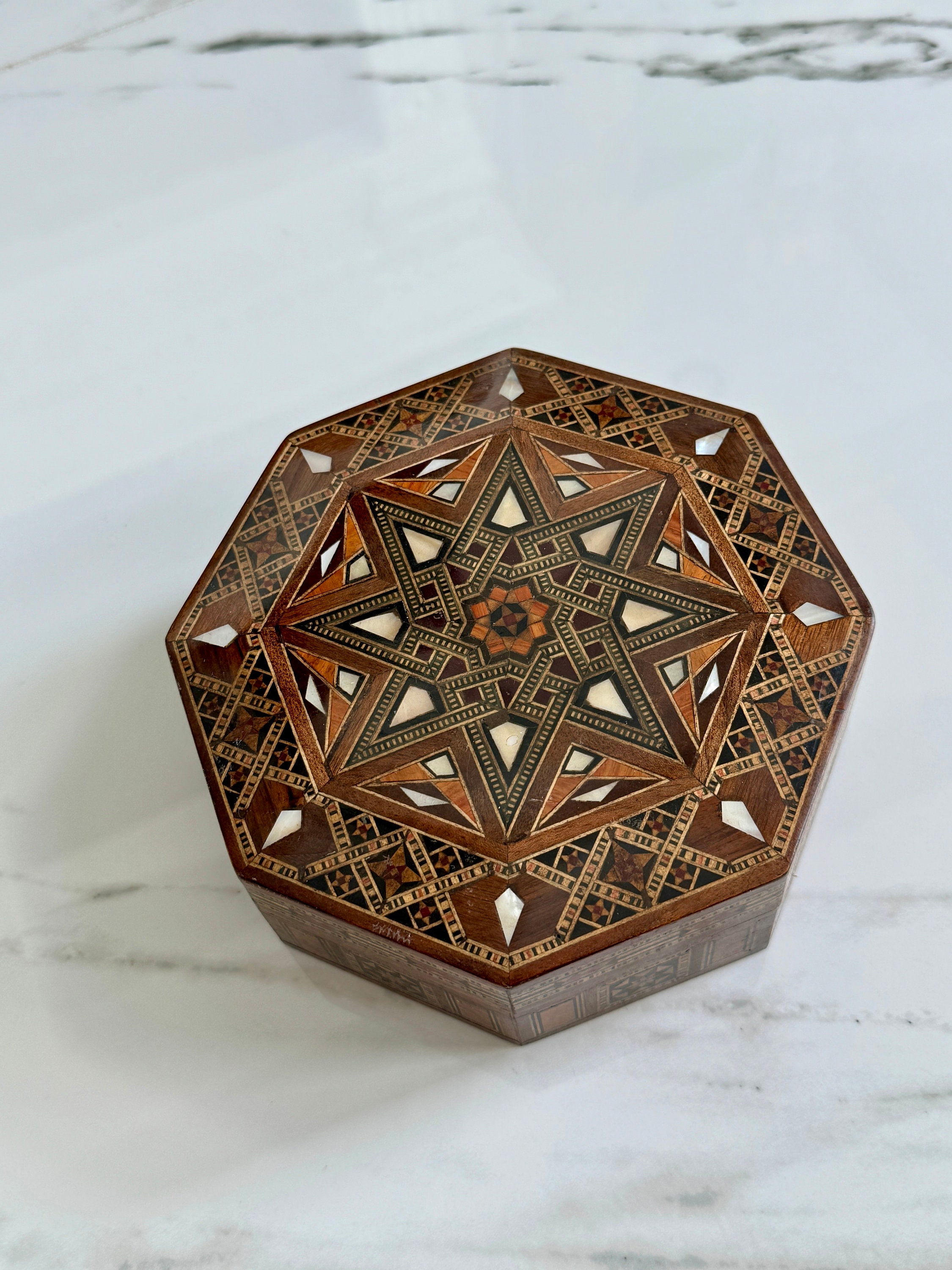 Octagon Handmade Mosaic Box. Great Gift for Valentine. Perfect Gift for ...