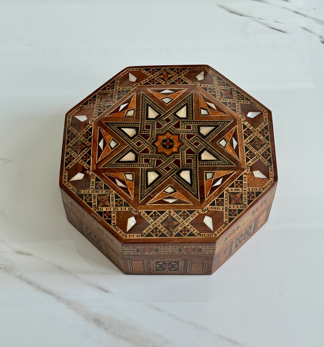 Octagon Handmade Mosaic Box. Great Gift for Valentine. Perfect Gift for ...