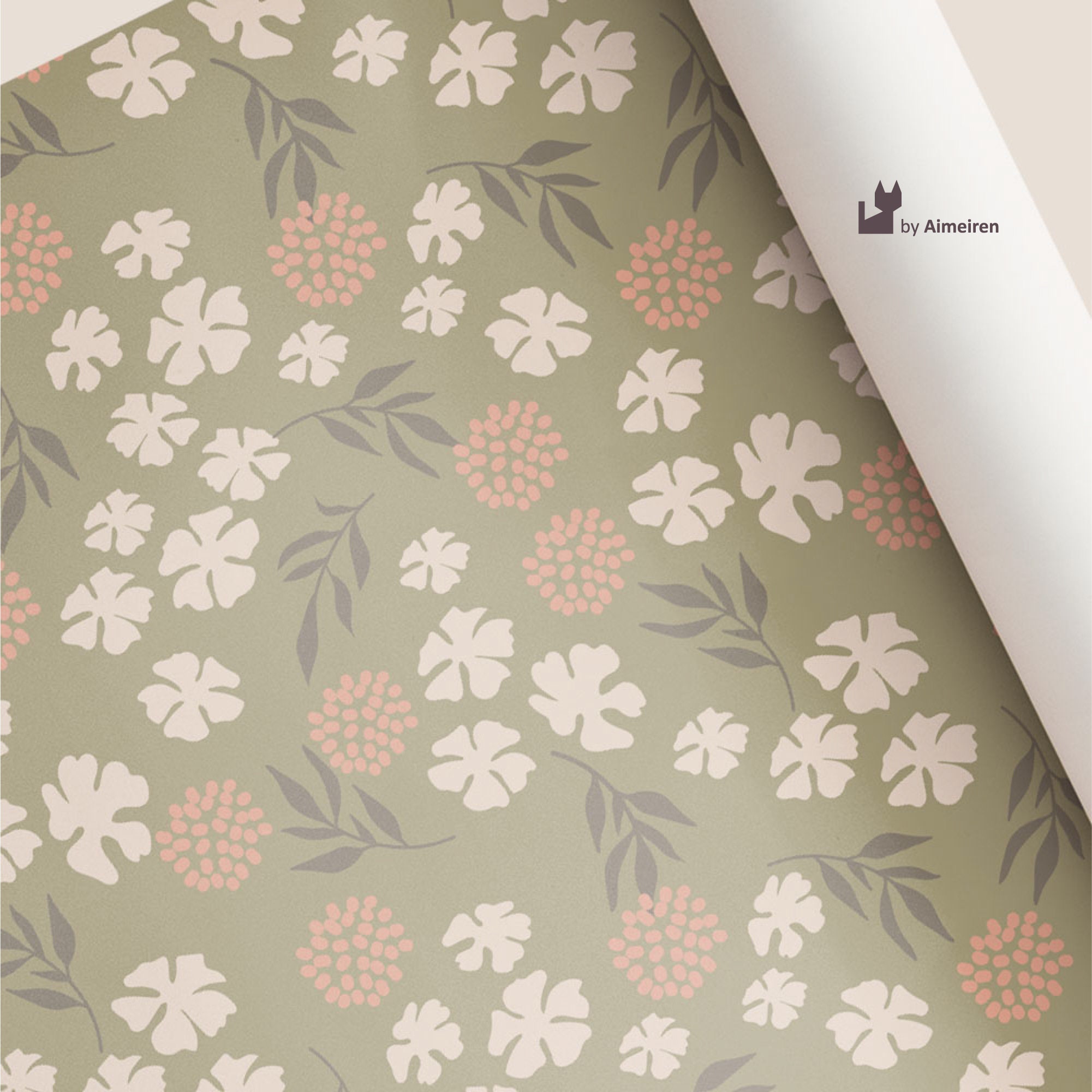 Digital Paper Pack HELLO DAISY, Daisy Floral Spring Seamless Pattern ...