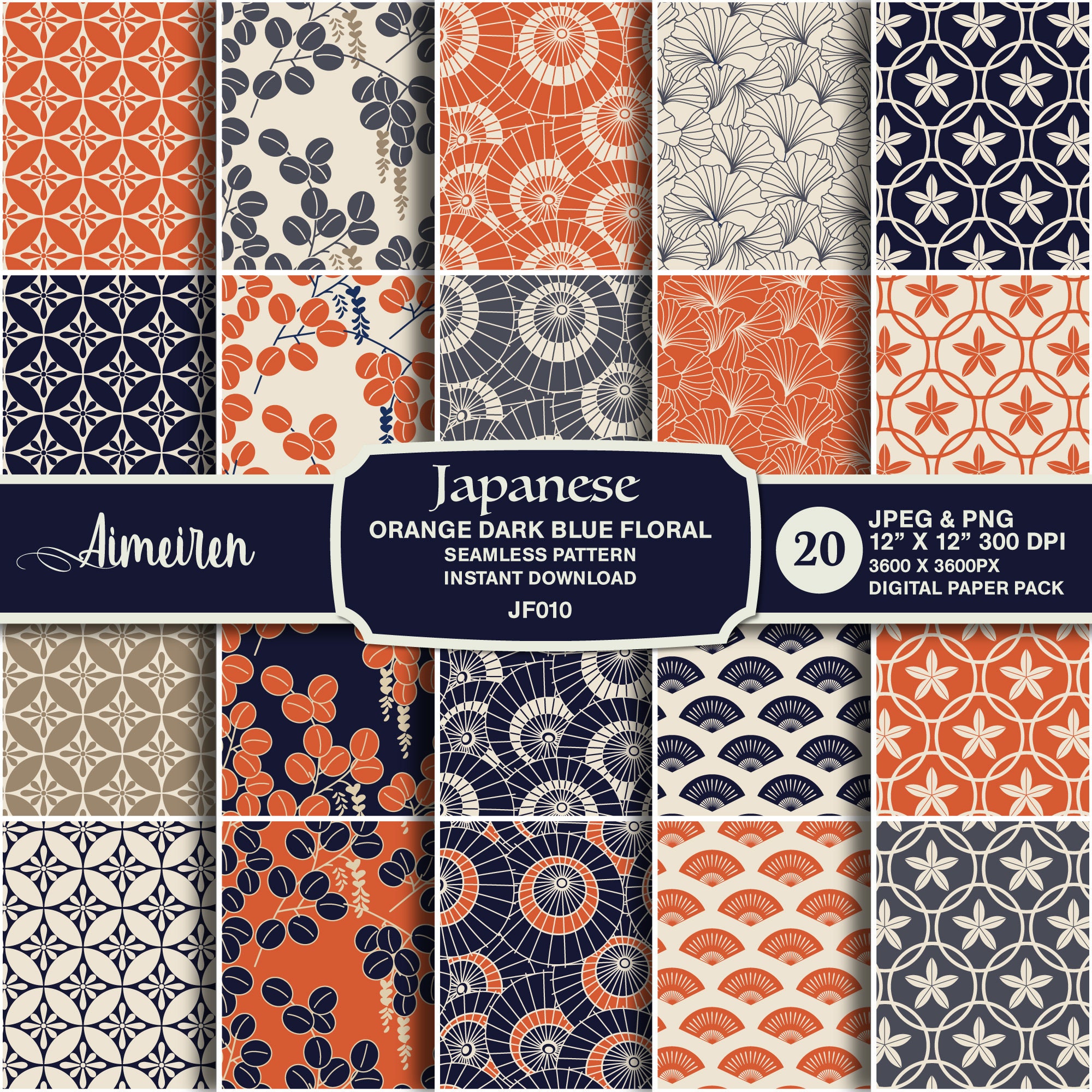 Japanese Seamless Patterns