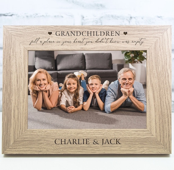 Personalised Grandchildren Photo Frame - Etsy UK