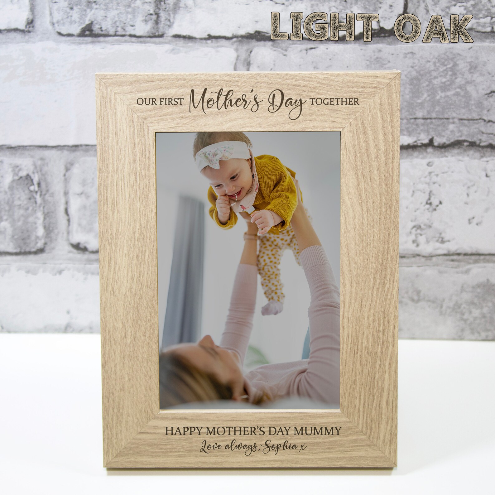 Personalised Mother's Day Photo Frame Gift First - Etsy