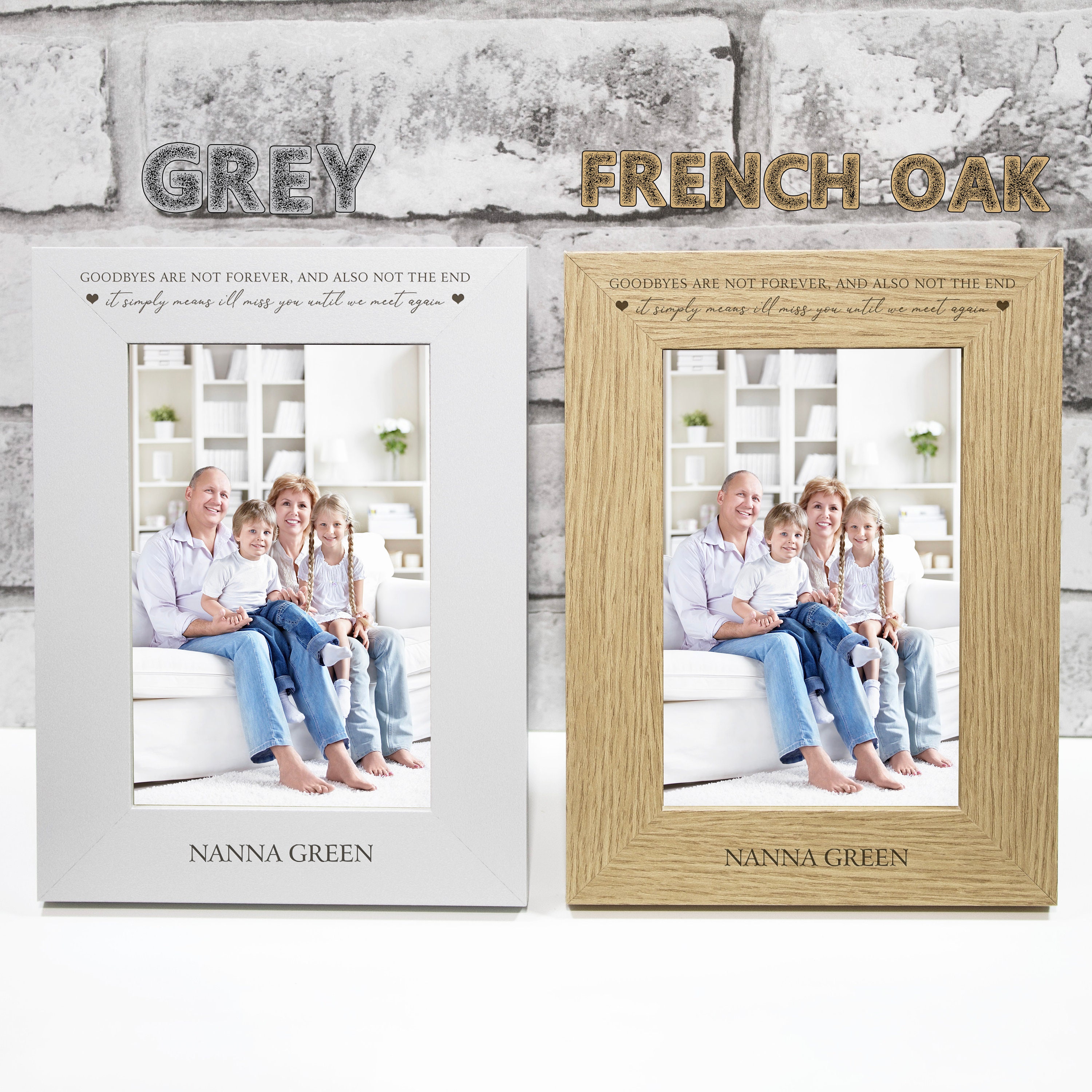 Personalized Memorial Photo Frames at Carolann Ness blog