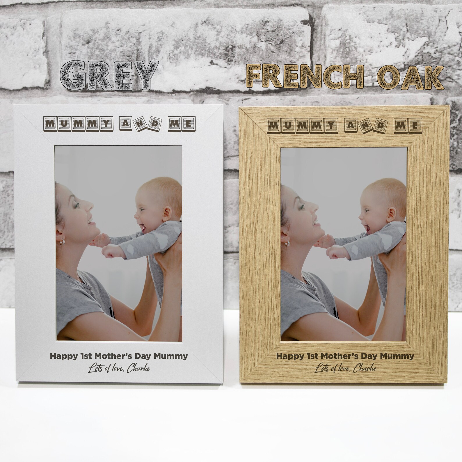 Personalised Mother's Day Photo Frame Gift First Mother's Day Mummy and ...