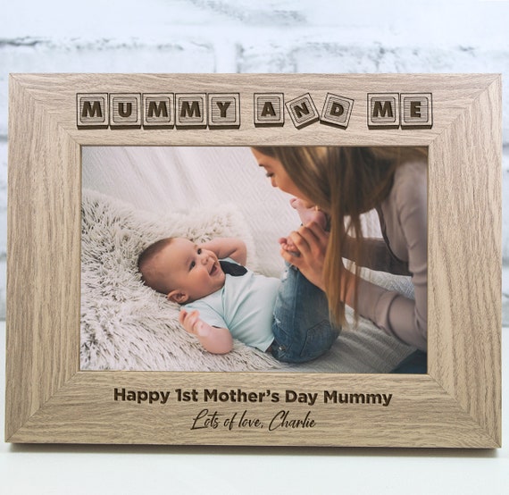 Personalised Mother's Day Photo Frame Gift First | Etsy UK