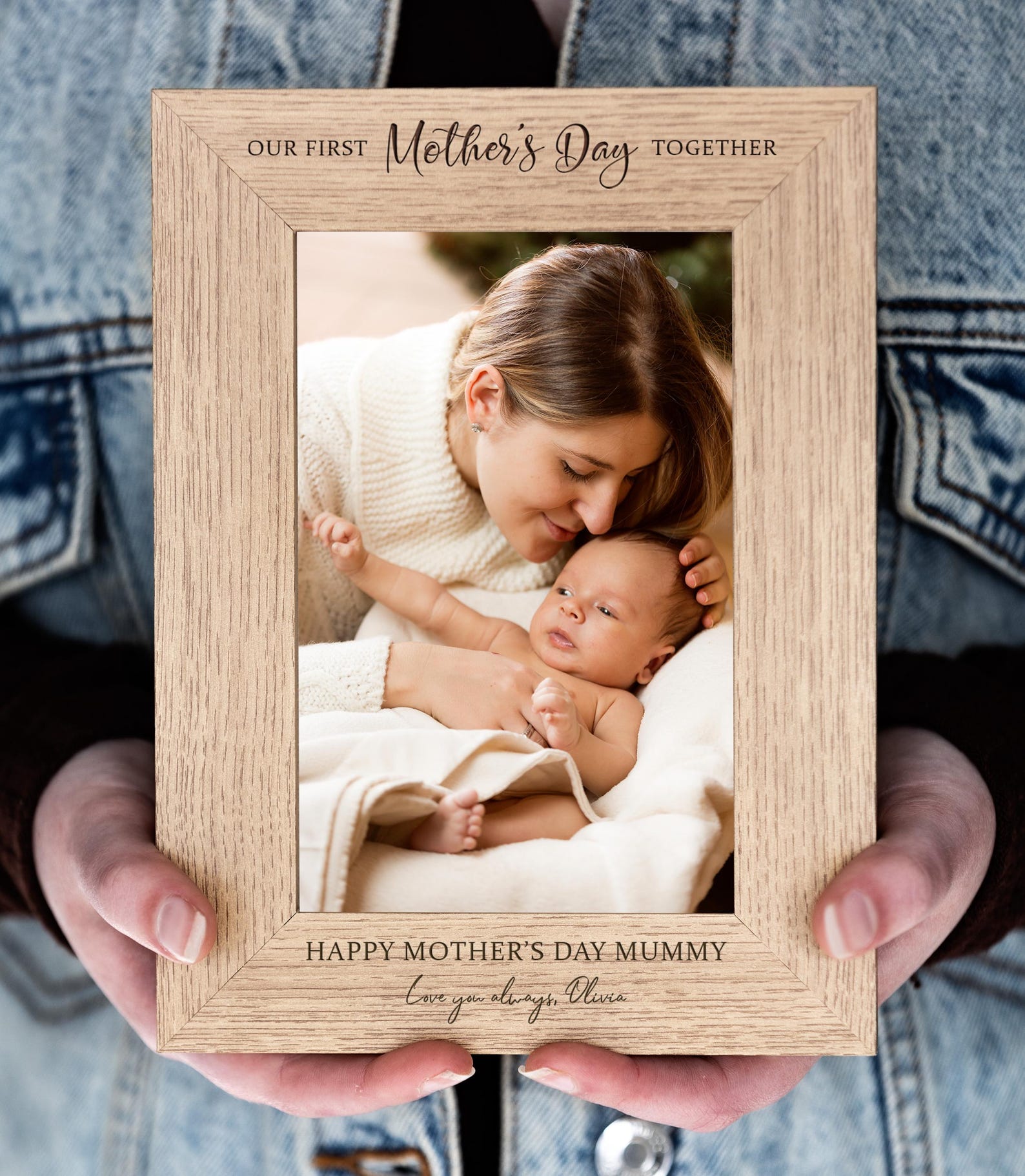 Personalised Mother's Day Photo Frame Gift First Mother's Day - Etsy