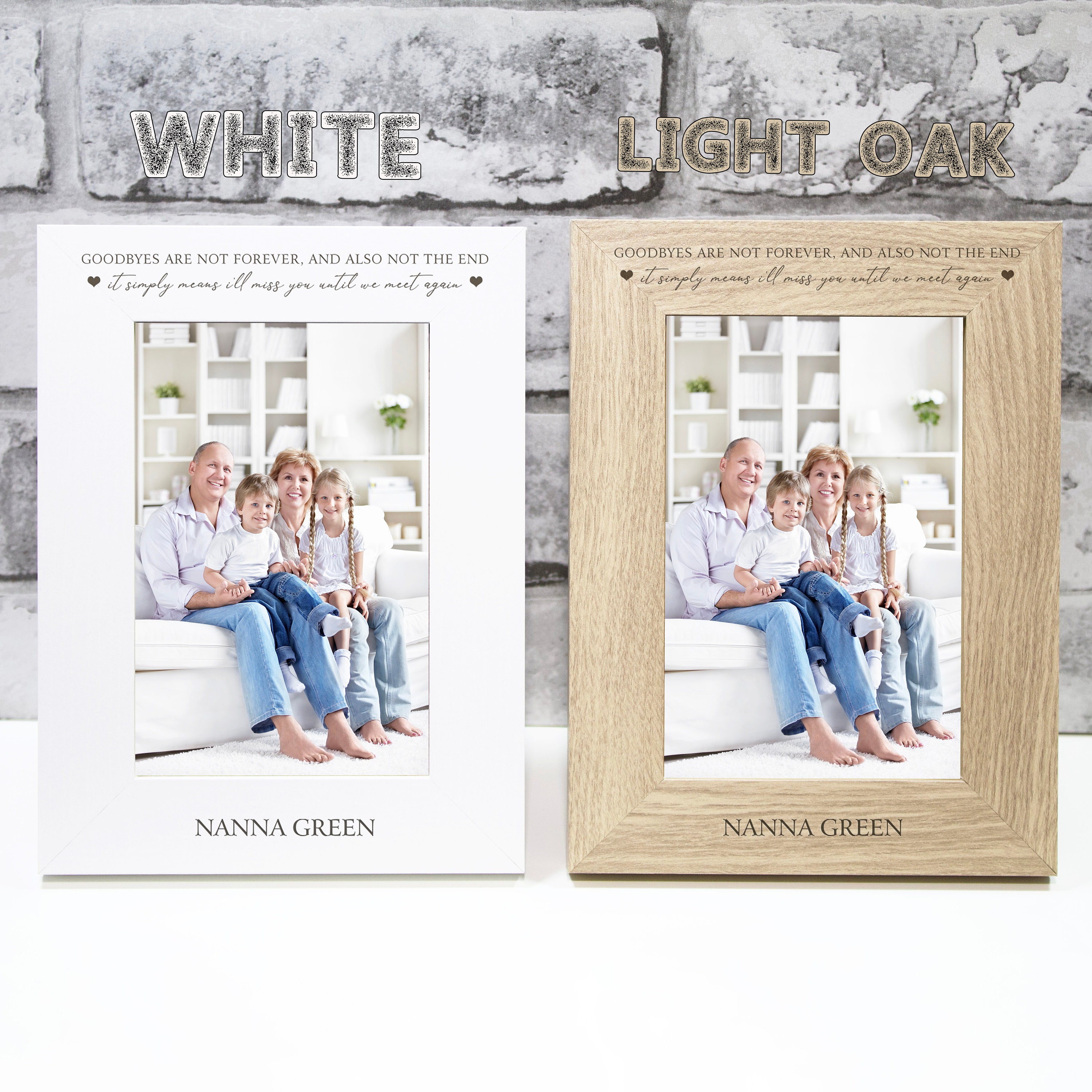 Personalized Memorial Photo Frames at Carolann Ness blog