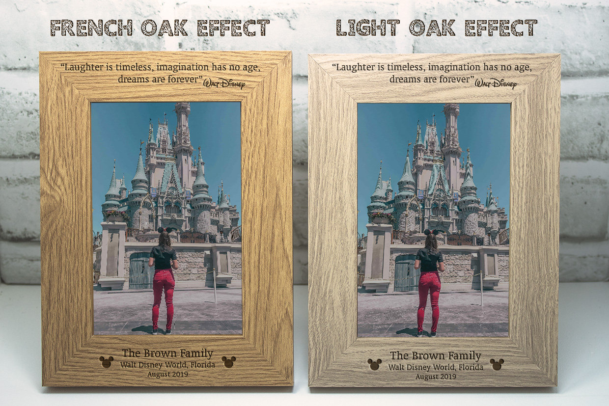 Personalised Disney Photo Frame Gift Disney World Orlando - Etsy