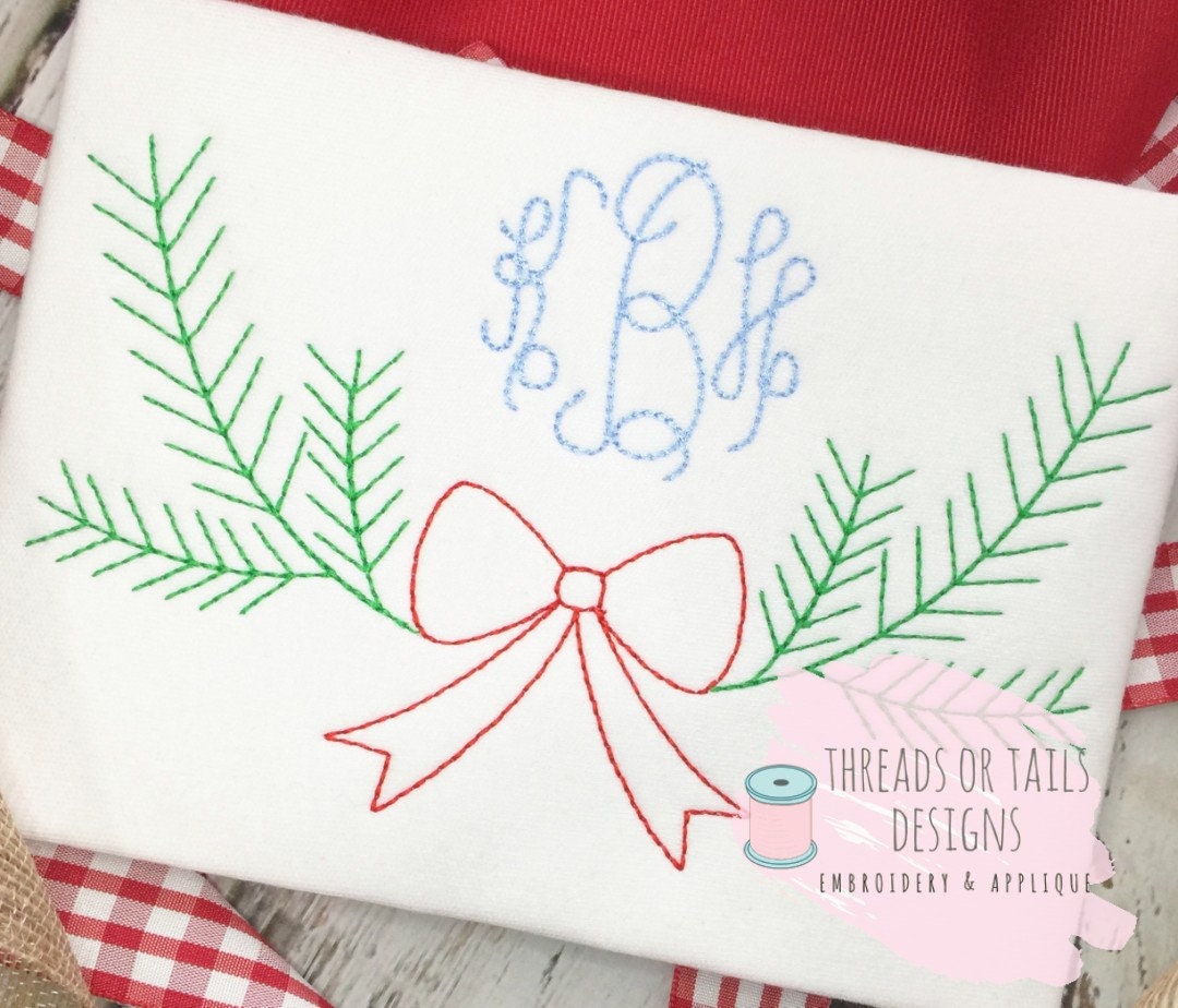 Christmas Monogram Frame - Christmas Monogram Frame Design - Joy Design ...