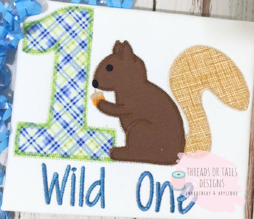 Squirrel Applique Squirrel Applique Design Squirrel Design - Etsy