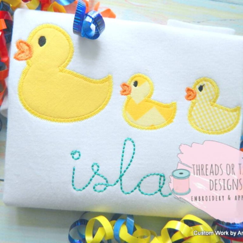 Duck Applique - Etsy