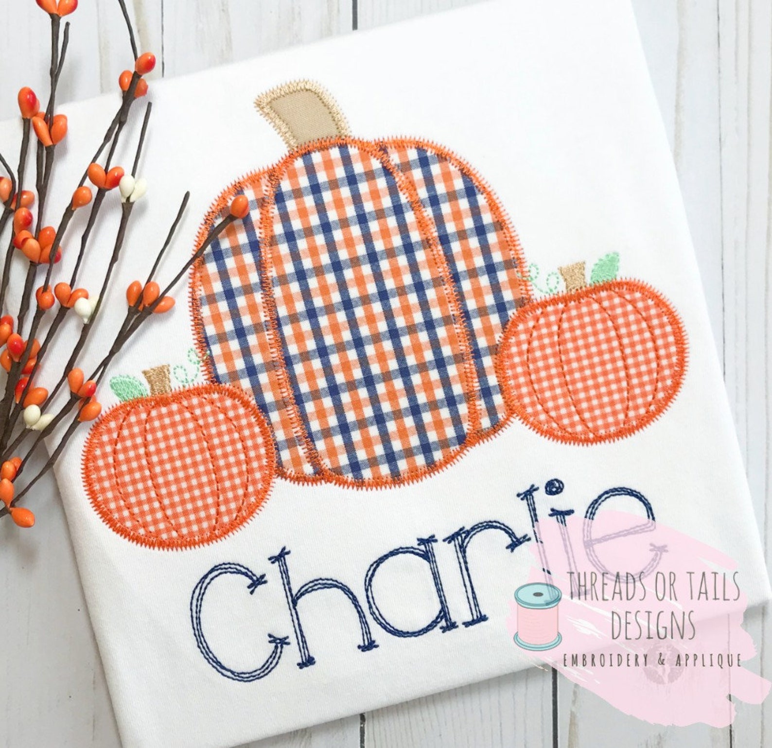 Pumpkin Applique Pumpkin Applique Design Pumpkin Design | Etsy