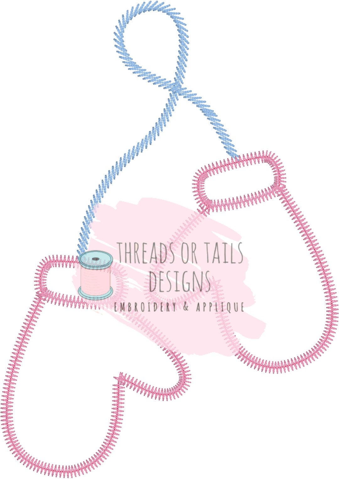 Mitten Applique - Zig Zag Applique - Mittens Design - Winter Applique ...