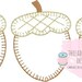 Acorn Trio Applique - Acorn Applique Design - Acorn Design - Acorn ...