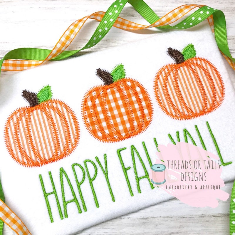 Fall Applique - Etsy
