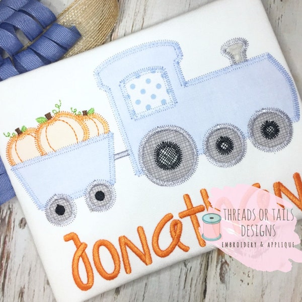 Train Applique - Etsy