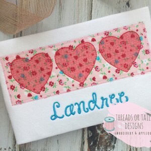 Heart Trio Sketch Design - Heart Sketch Embroidery - Heart Trio Design ...