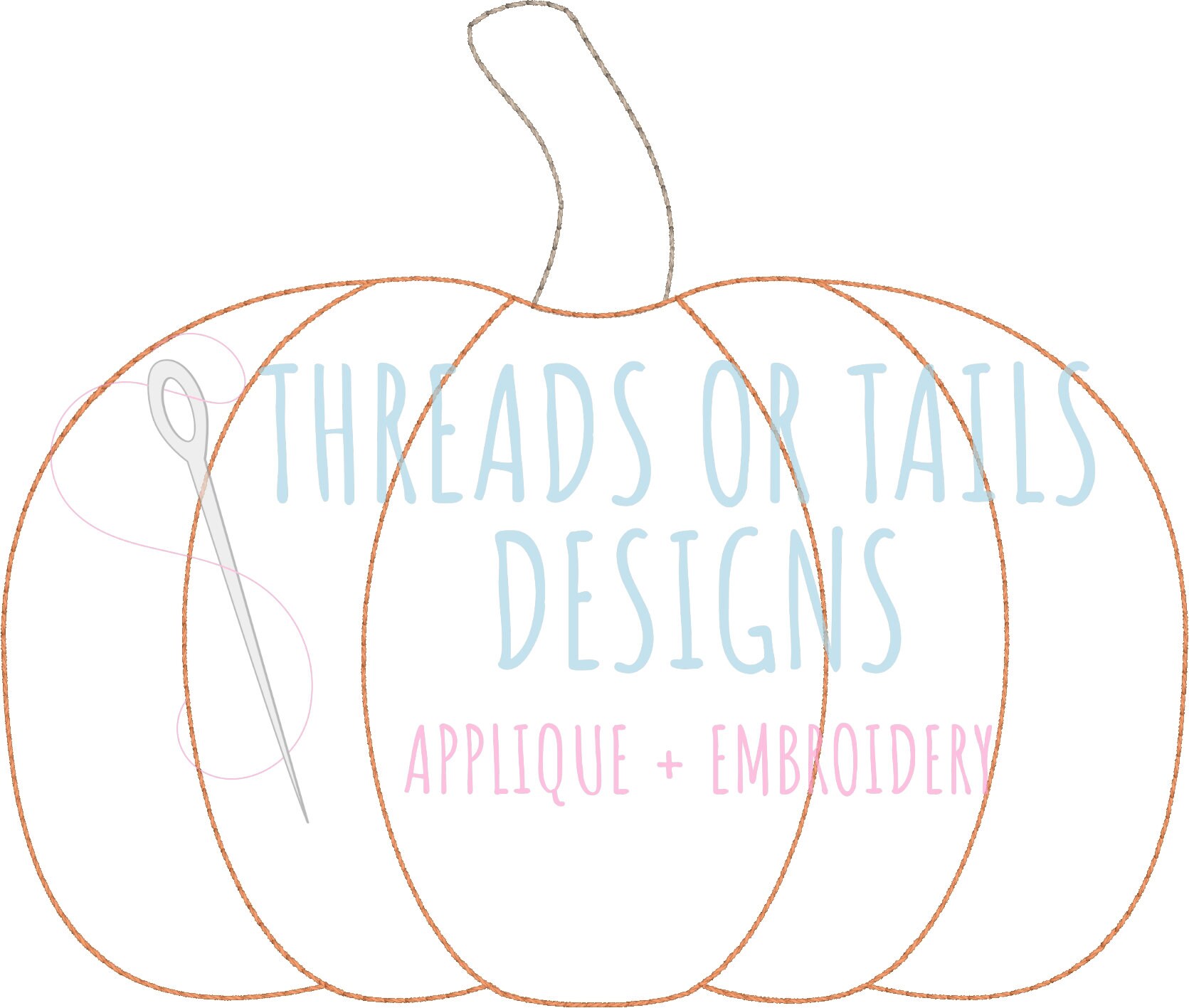 Pumpkin Applique Pumpkin Applique Design Pumpkin Design - Etsy