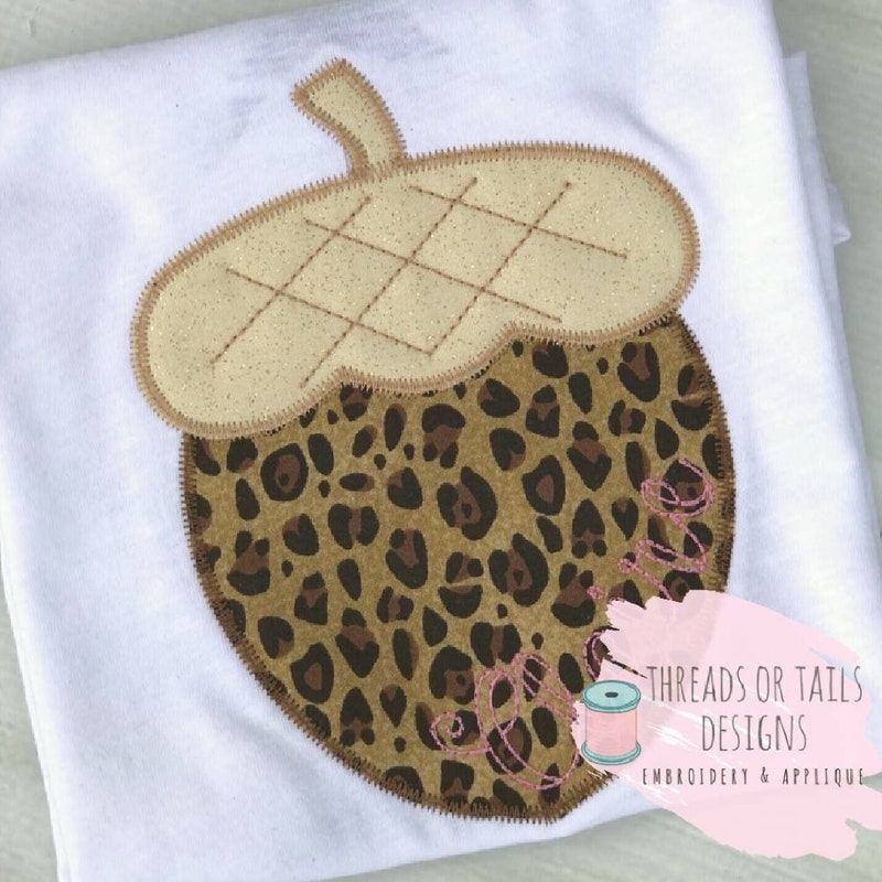 Acorn Applique - Etsy
