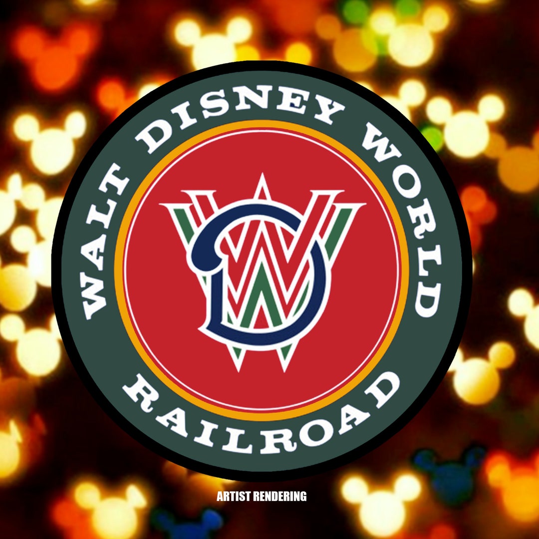 WDW Railroad Logo - Disney Inspired Passholder Magnet - Etsy