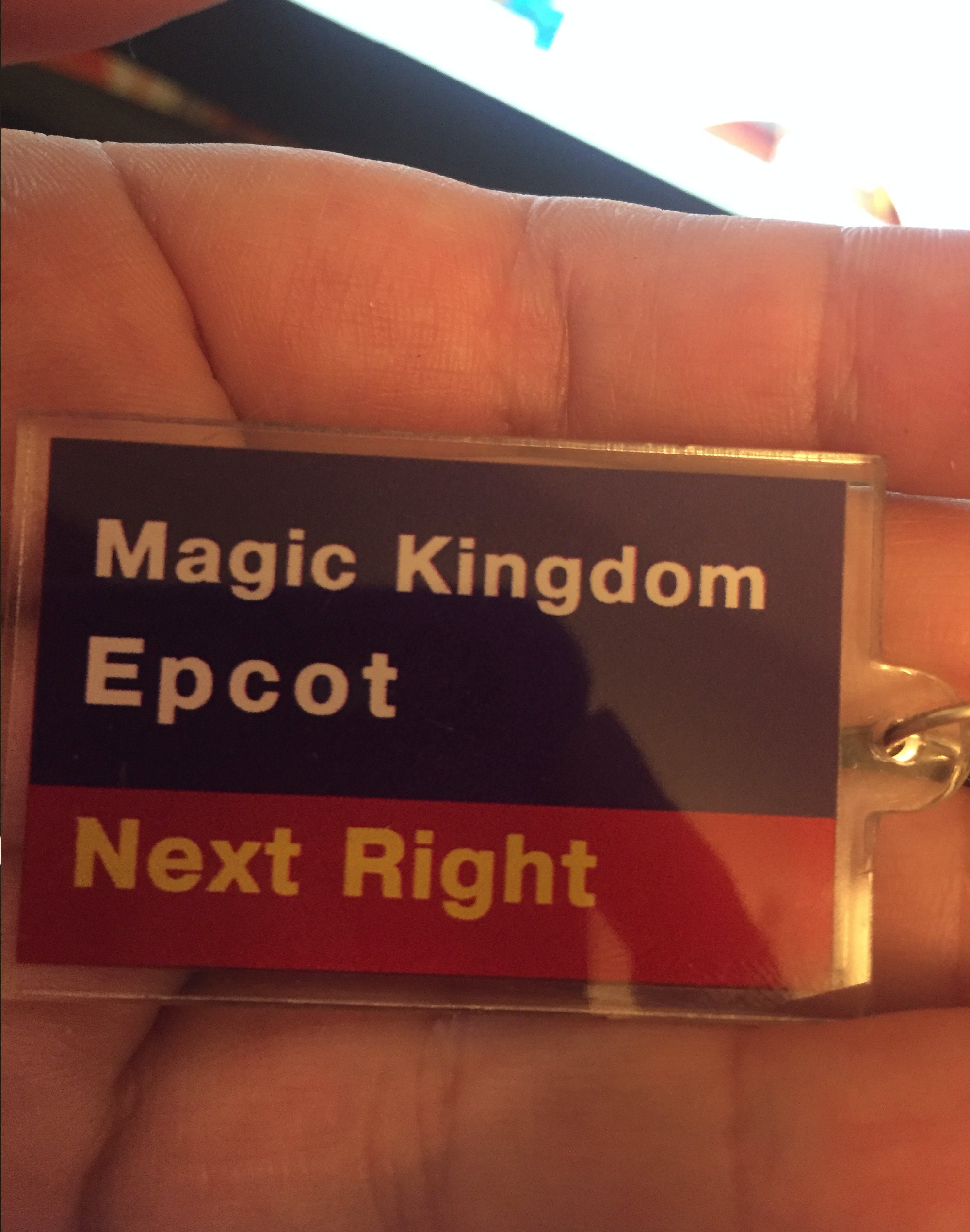 Magic Kingdom/epcot Road Sign 2 Inch Disney Inspired - Etsy