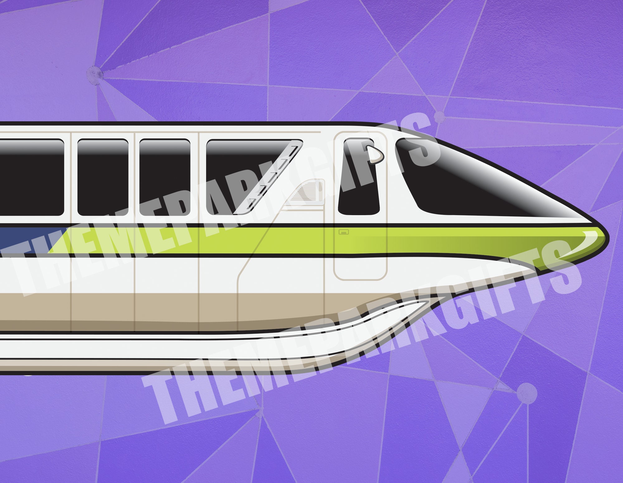 Walt Disney World Monorail Colors