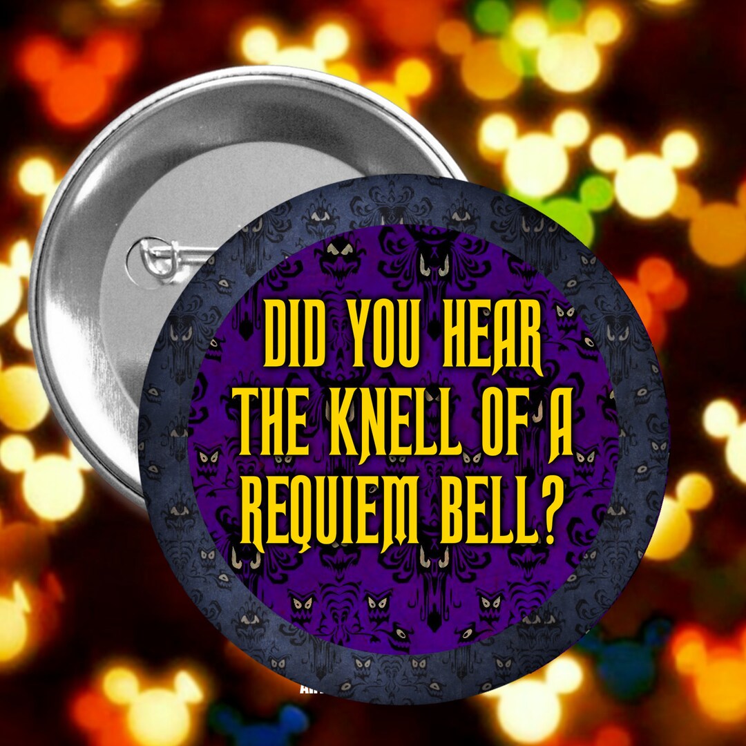 Did You Hear the Knell of a Requiem Bell Haunted Mansion - Etsy