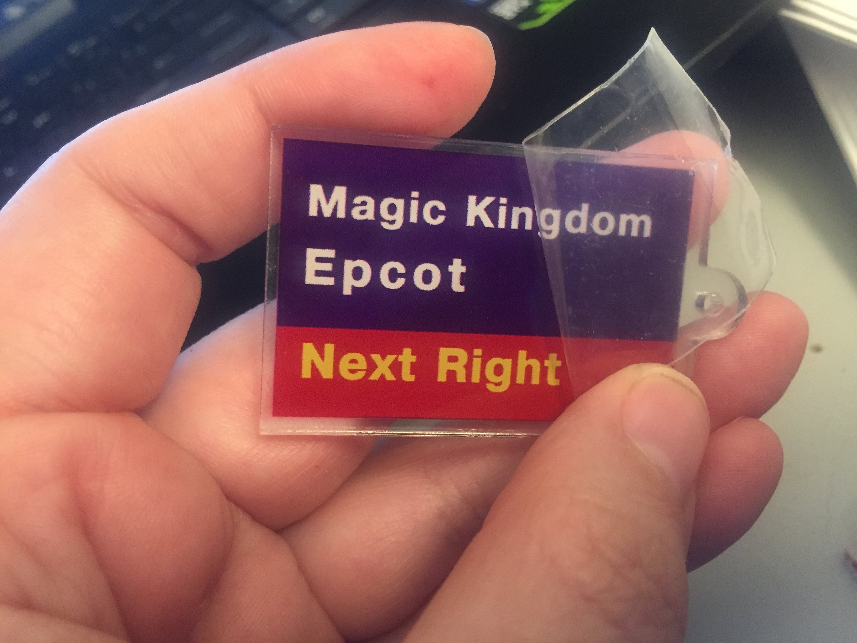 Magic Kingdom/epcot Road Sign 2 Inch Disney Inspired - Etsy