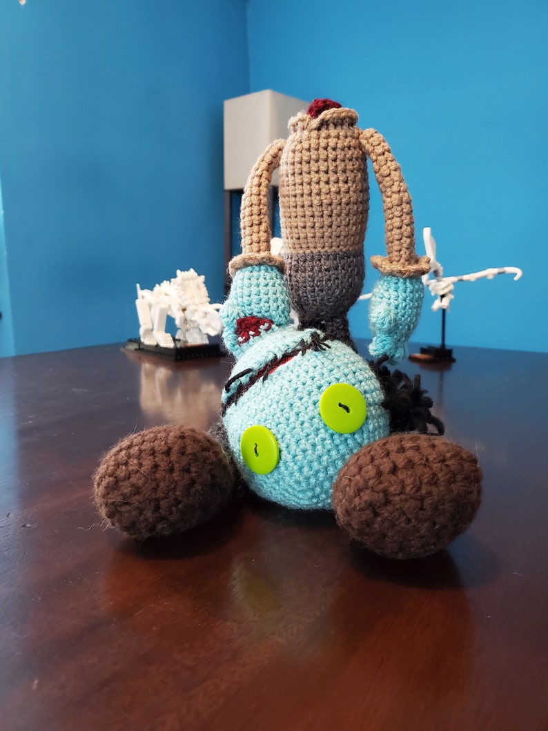 Custom Crocheted Zombie Stuffed Animals & Plushies Monsters Toys etna ...