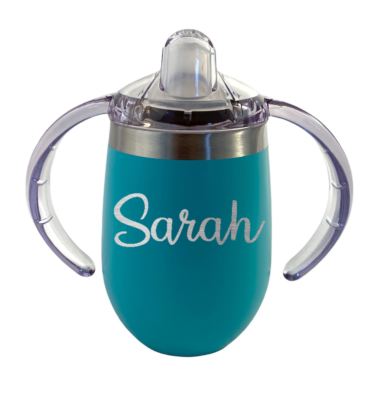 Personalized Sippy Cup, Powder Coated Stainless Steel Toddler Cup ...