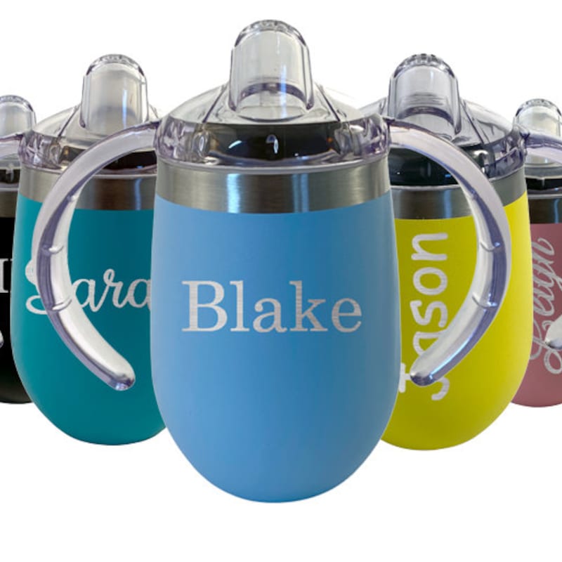 Monogram Sippy Cup - Etsy