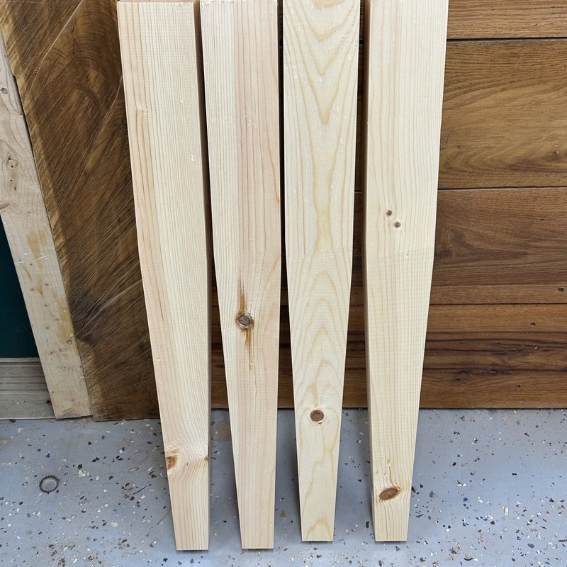 Tapered Kitchen Table Legs - Etsy