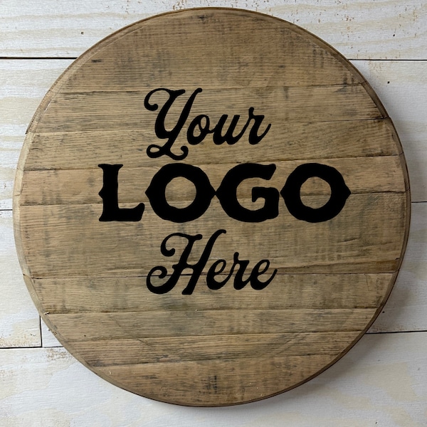 Custom Wood Barrel Signs - Etsy