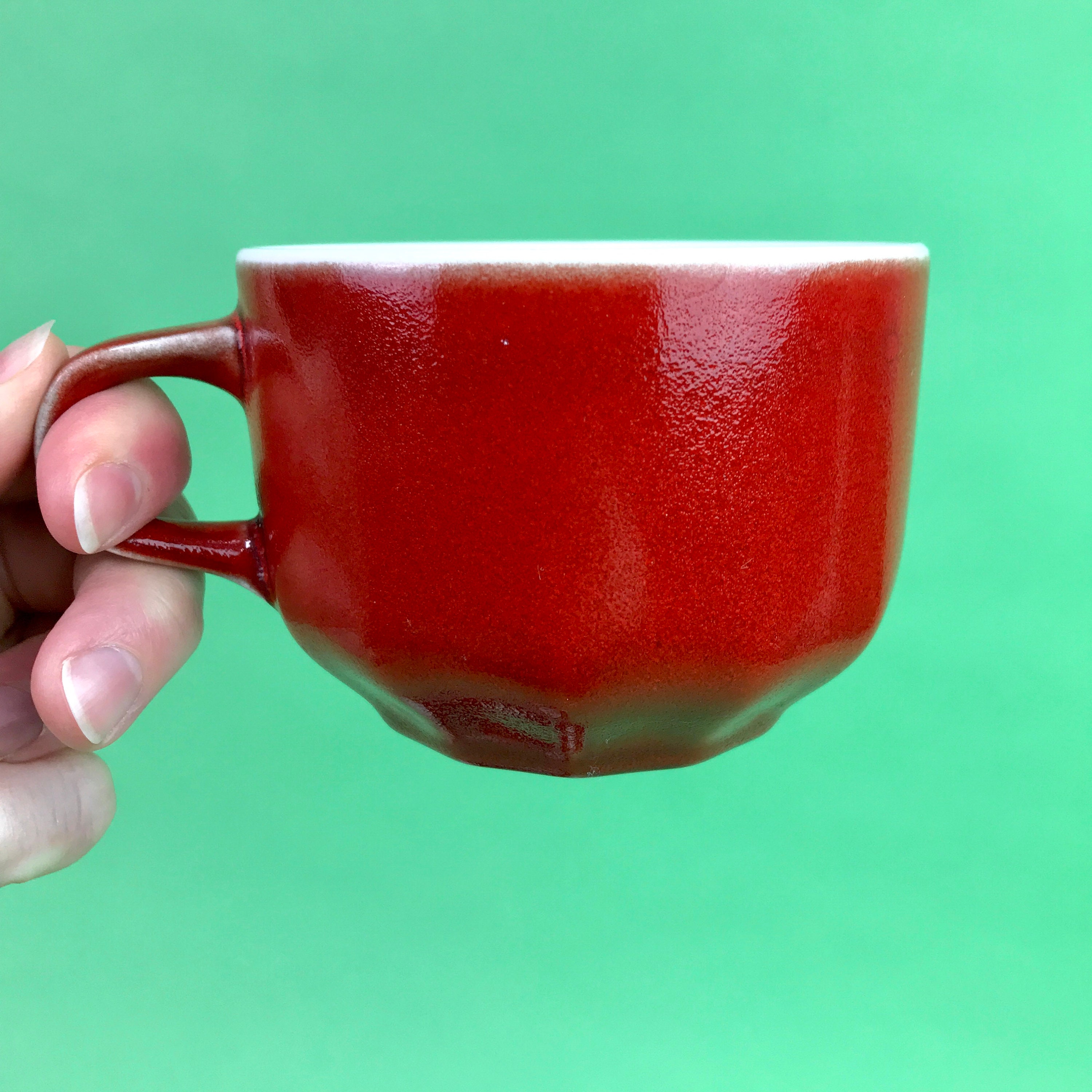 Vintage Vera Neumann for Mikasa Red Poppy Cups and Saucers - Etsy