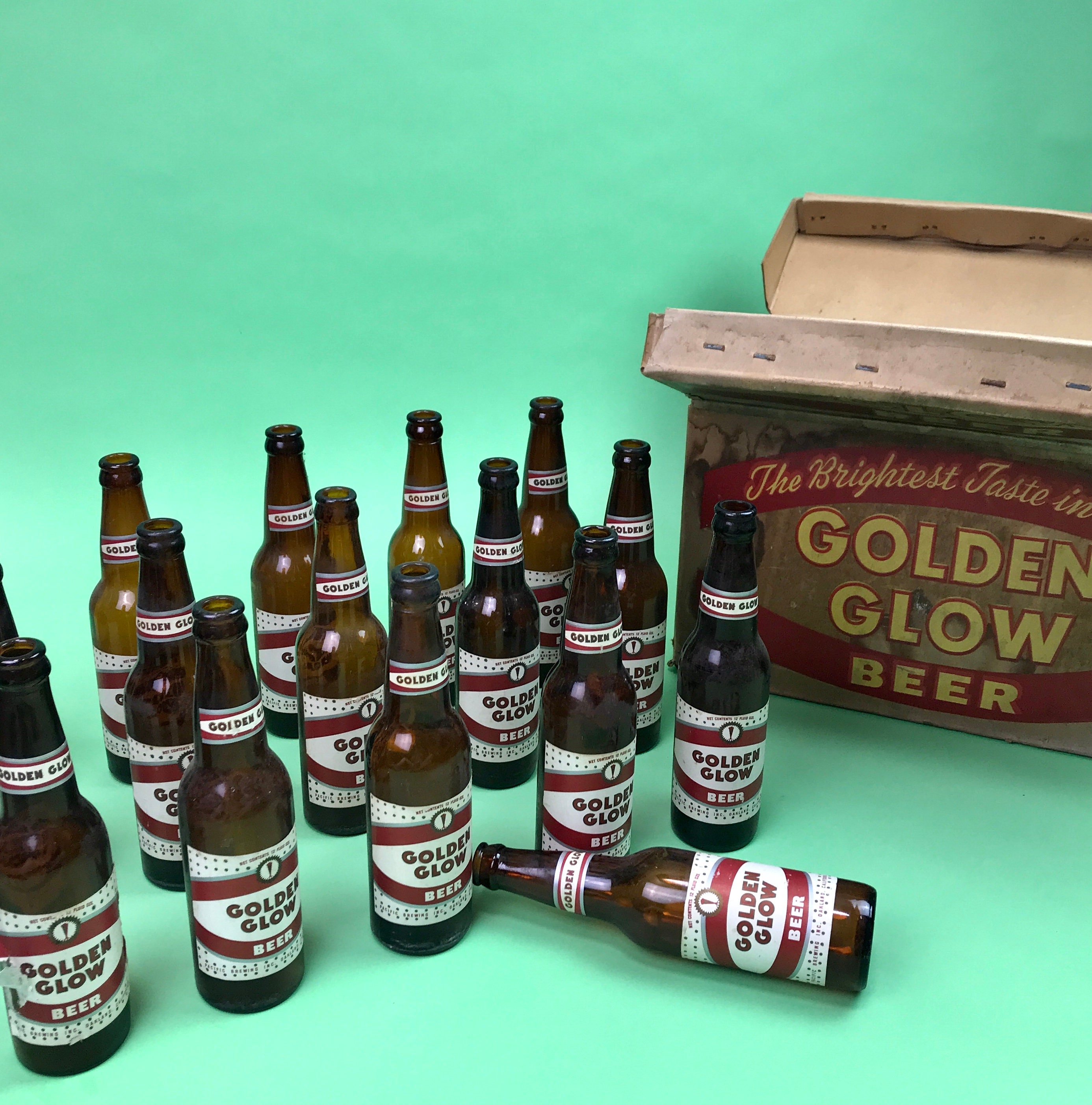 Beer Bottle Lucky 1950s