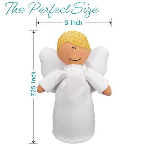 Angel Doll Plush Guardian Angel Toy Religious Baptism Gift Easter Gift ...