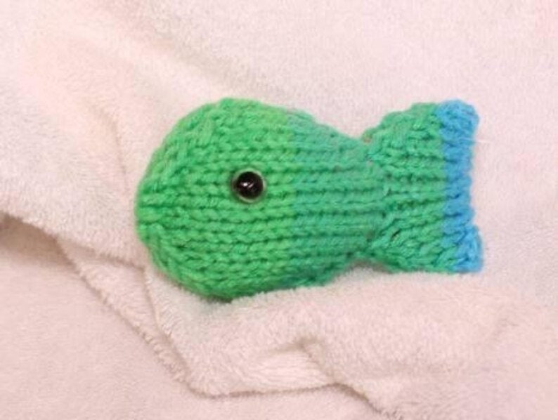Cat Toy Fish - Knitting Pattern - Etsy