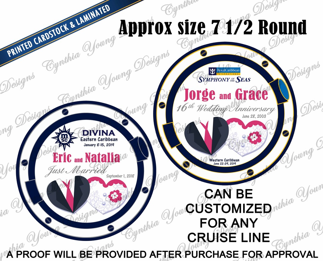 Porthole Stateroom Cruise Door Magnet | Cruise Line Magnet | Stateroom ...