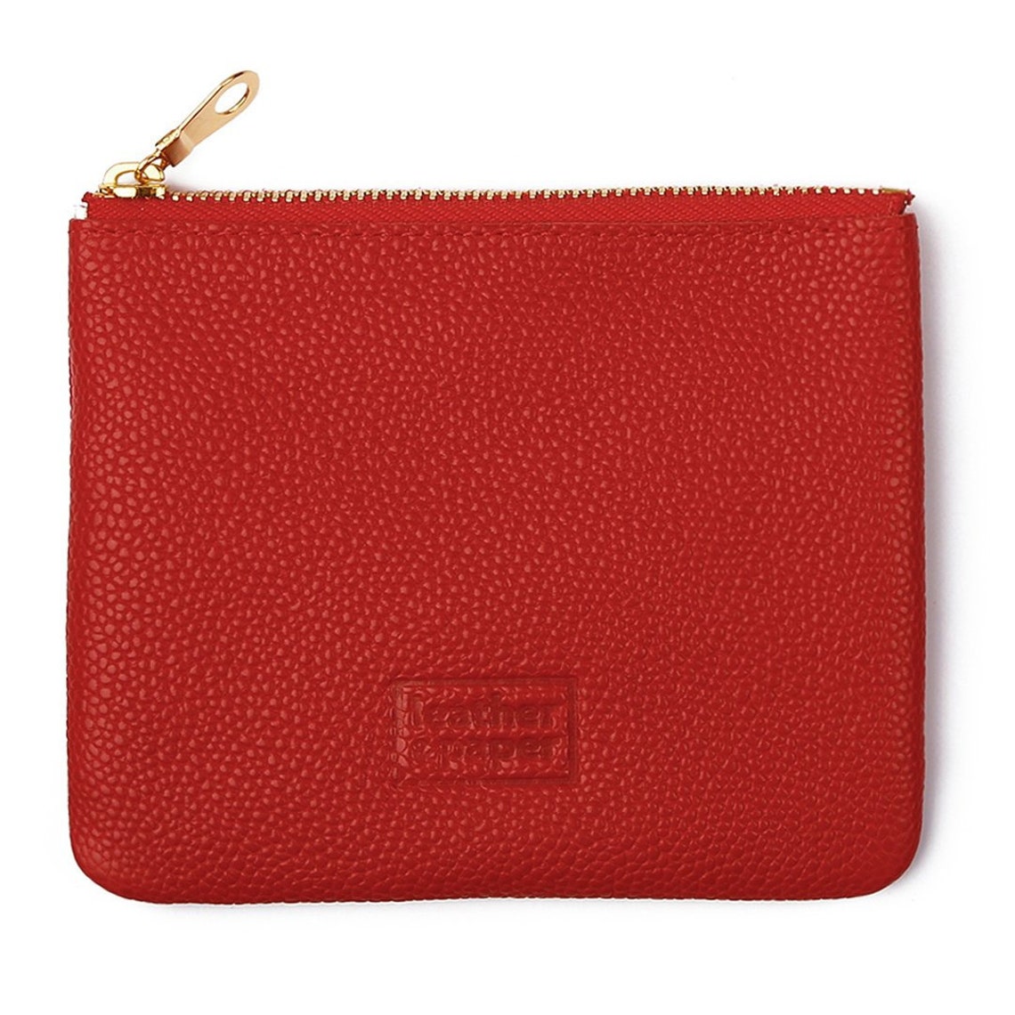 Red Leather Coin Purse. Leather Coin Pouch. Leather Pouch. Coin Pouch ...