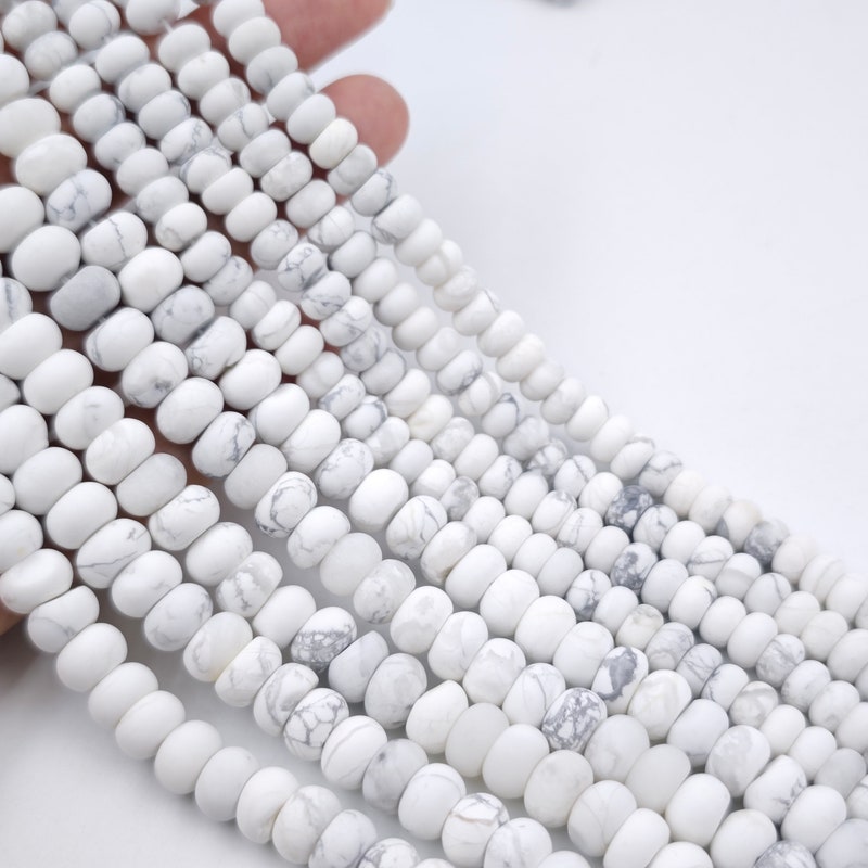 Matte White Beads - Etsy