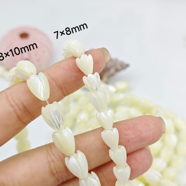 Hawaiian Pikake Mother of Pearl Beads - Etsy