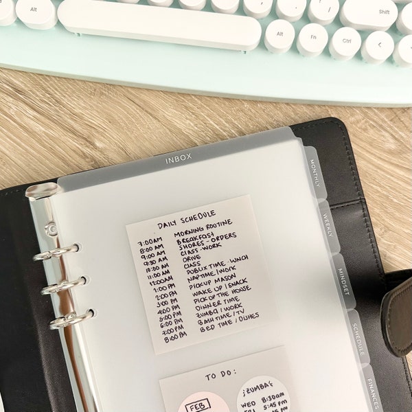 Dashboard Ring Planner - Etsy