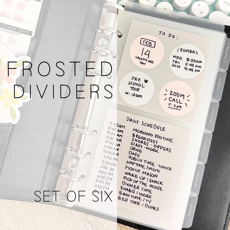 Planner Dividers - Etsy