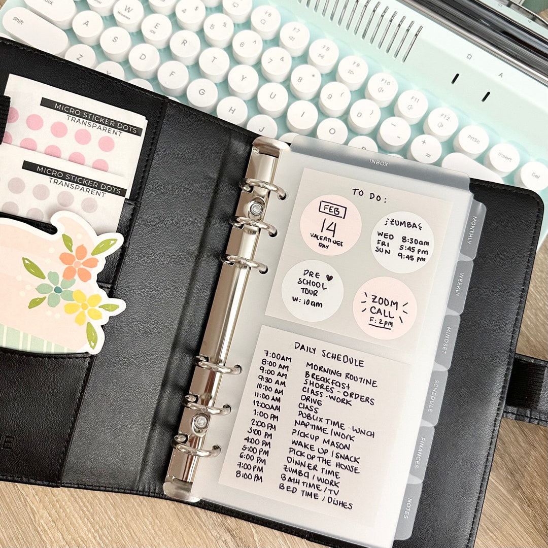 Mini Sticky Notes Transparent Clear Sticky Notes Planners Transparent ...