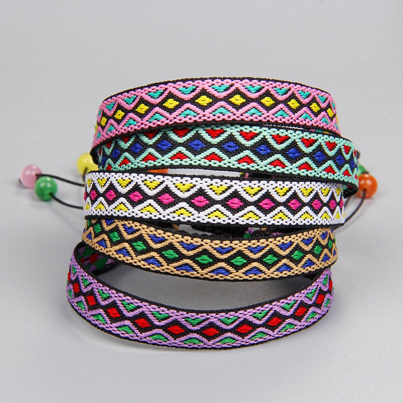 Fashion Bohemia Retro Boho Colorful Weave Rope Friendship | Etsy