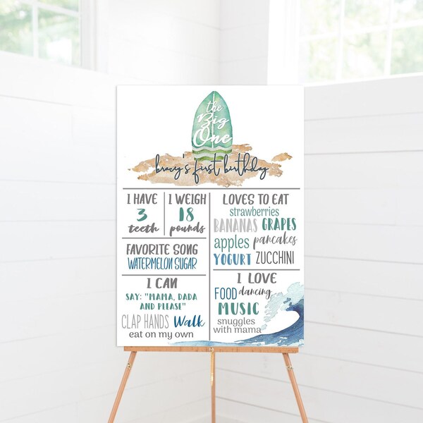 Surf Birthday - Etsy