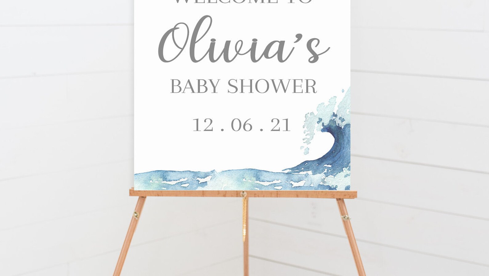 Surf Welcome Signself Editdigital Downloadbaby - Etsy