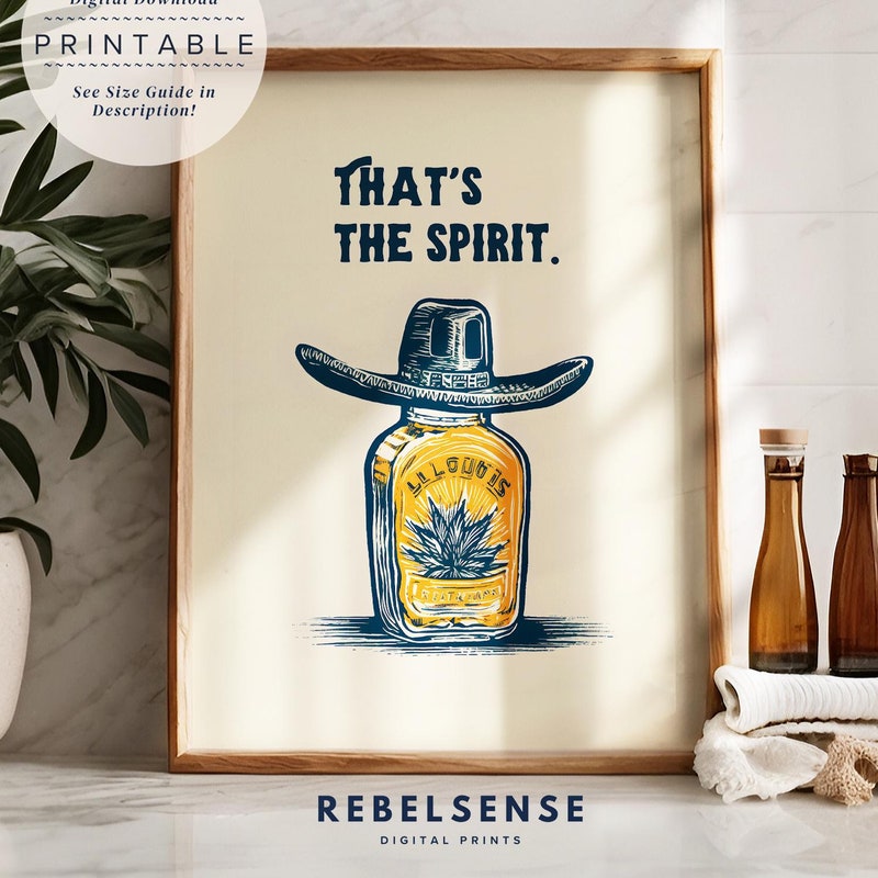 Tequila Wall Art - Etsy