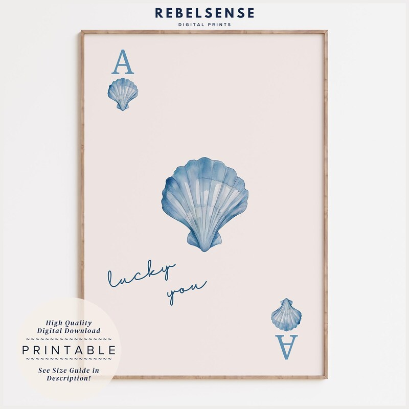 Seashell Print - Etsy
